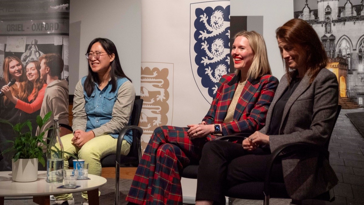 Amanda Storey, Sian Cox-Brooker and Lia Yeh speak about the tech ...