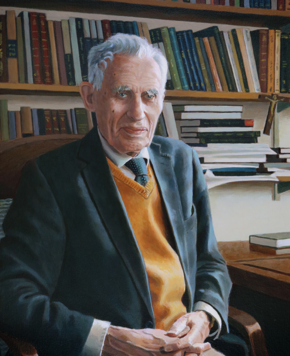 A new portrait hangs on Oriel’s walls - Professor of Philosophy Richard ...