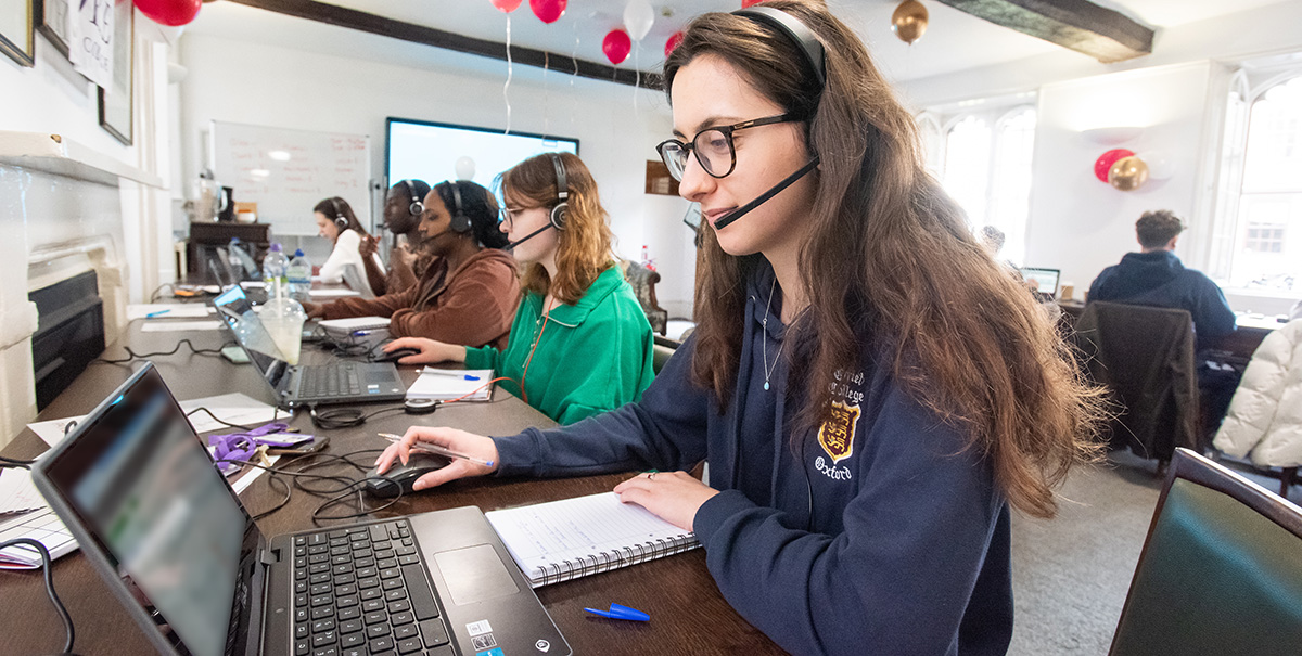 Telephone Campaign 2024 - Oriel College
